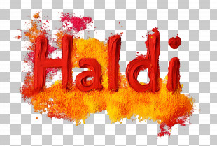 Haldi - Vibrant Haldi Powder PNG