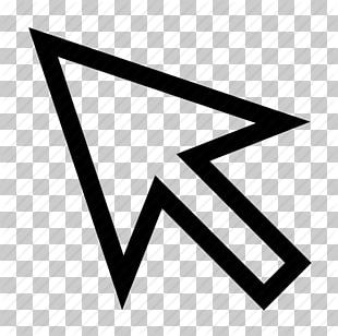 Computer Mouse Pointer Cursor Point And Click Arrow PNG, Clipart, Angle, Area, Arrow, Black ...