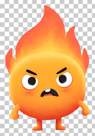 Decorative Fireball PNG