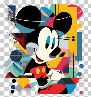 Colorful Mickey Mouse PNG Images, Colorful Mickey Mouse Transparent ...