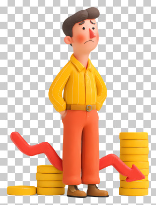Man With Falling Coins PNG Images, Man With Falling Coins Transparent ...