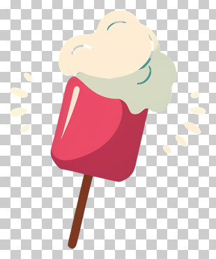 Pink Popsicle With Cream PNG Images, Pink Popsicle With Cream ...