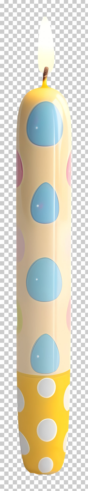 Easter Candles - Floating Candle Centerpiece PNG