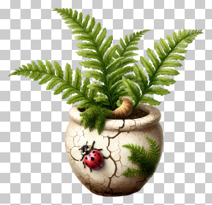 Potted Fern Plant PNG Images, Potted Fern Plant Transparent Background PNG