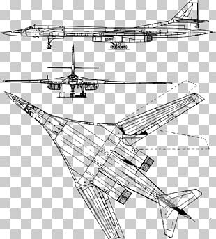 Bomber Tupolev Tu-160 Airplane Russia Tupolev Tu-144 PNG, Clipart ...