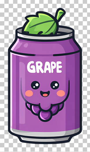 Grape Soda Can PNG Images, Grape Soda Can Transparent Background PNG